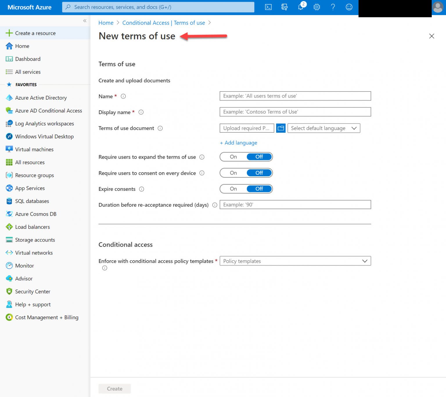 How to use Azure AD Conditional Access to add a Terms of Use EULA to Citrix Workspace, Microsoft ...