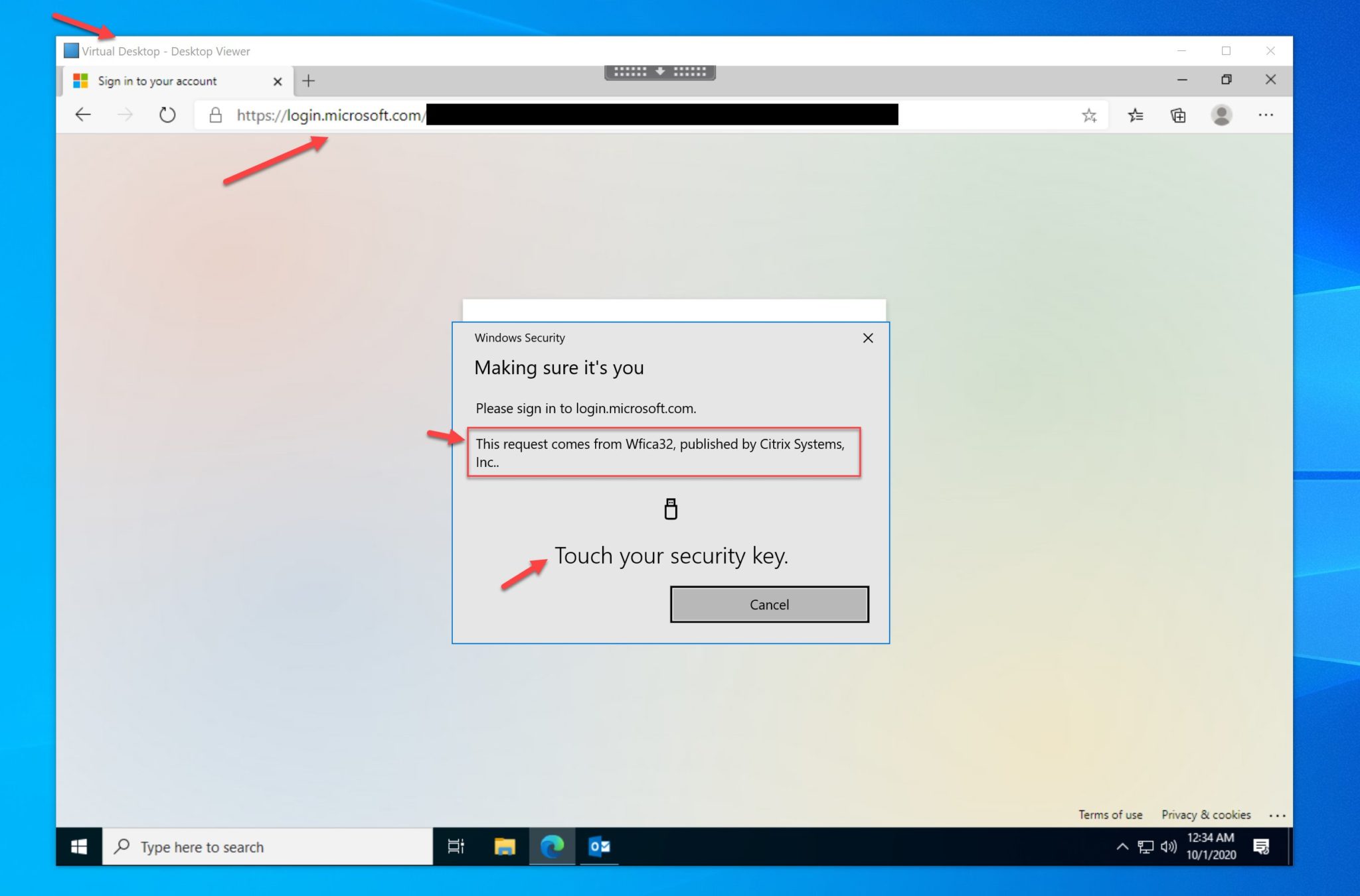 A deep dive into the Citrix HDX FIDO2 and Windows Hello optimized virtual channel with virtual ...